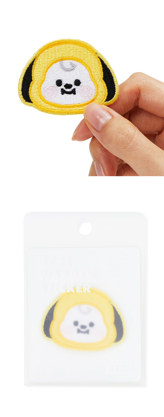 BT21 ベビー ワッペン ステッカー （CHIMMY タイプ6） 韓国情報広場